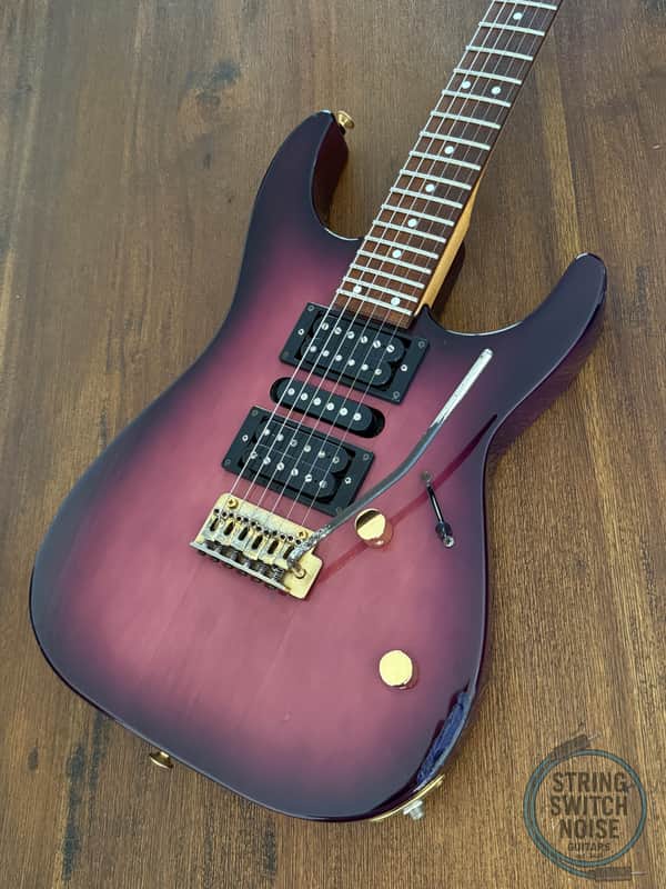 Charvel Stratocaster, by Jackson, HSH, Purple Burst, MIJ, | Reverb
