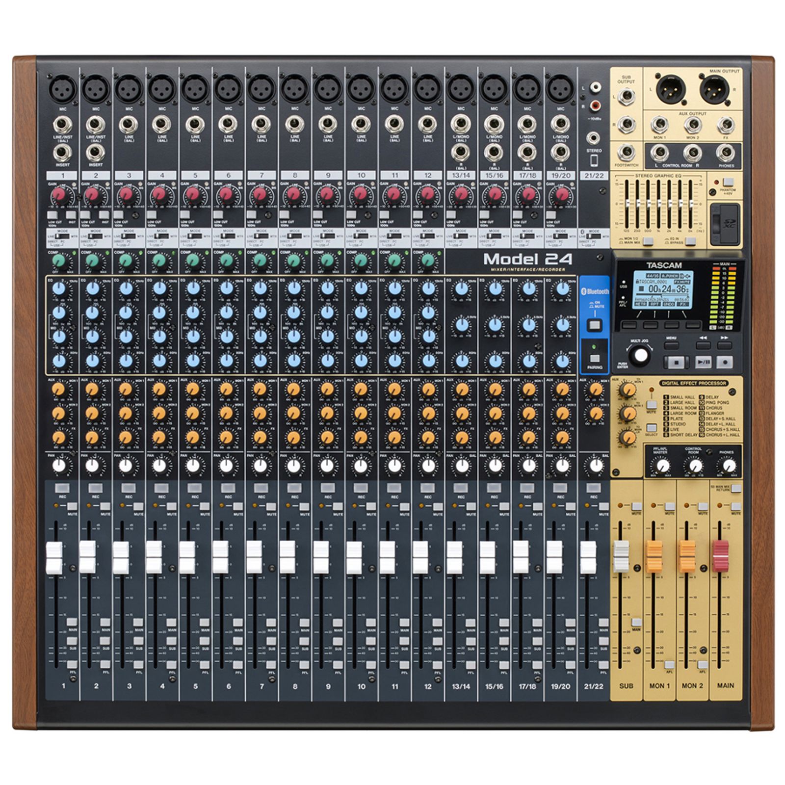 TASCAM Model 24 Multitrack Recorder / Mixer / USB Interface | Reverb