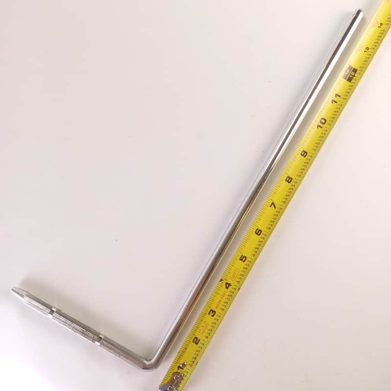 Tama Cymbal L-Arm Rod Chrome Bass Drum Straight Knurling | Reverb