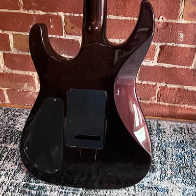 Charvel Model 6 1987 - Nek-Thru - Black Cherry - by | Reverb