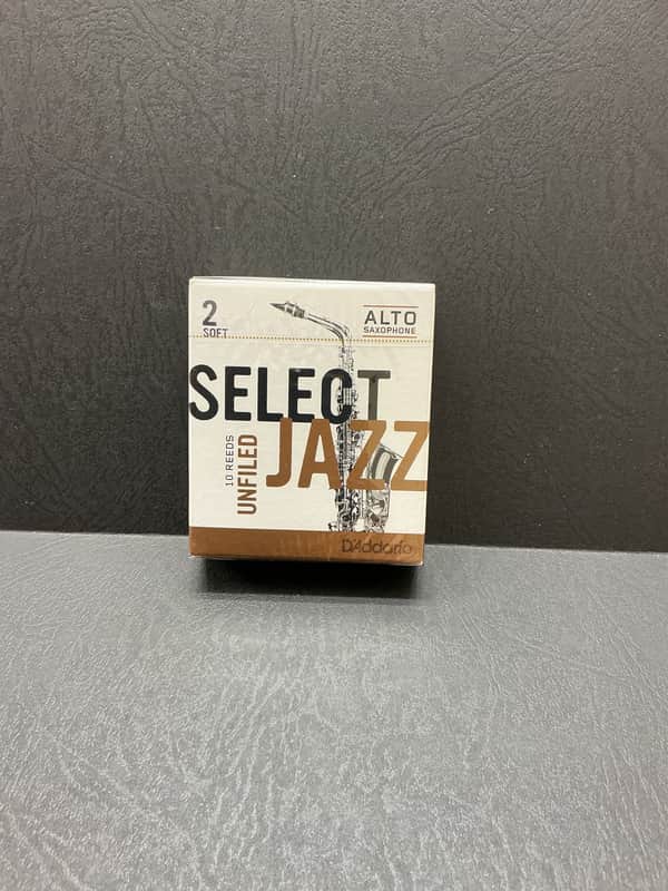 D'Addario Select Jazz 2 Soft Eb Alto Saxophone Box of Ten | Reverb