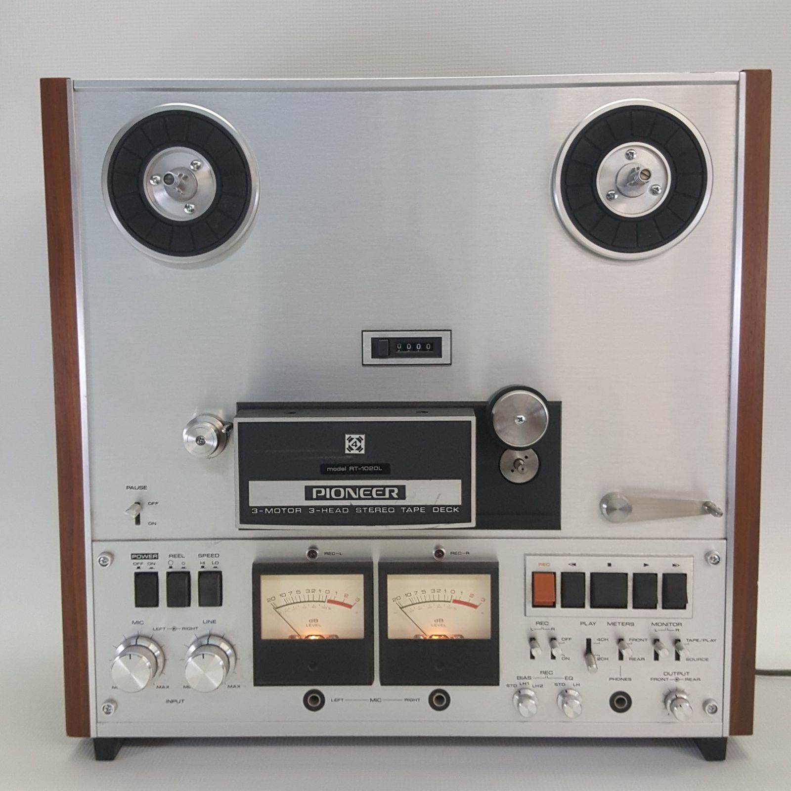 Pioneer RT-1020L 4-Track Stereo 1/4" Reel-to-Reel Tape Deck | Reverb
