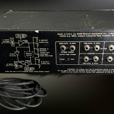 Sunn Model SA-10 Stereo Power Amplifier | Reverb