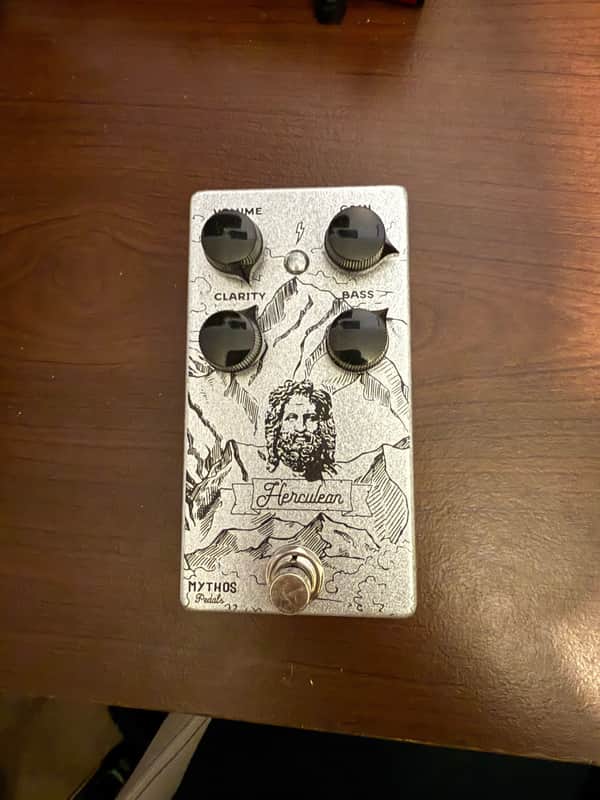 Mythos Pedals Herculean Overdrive V2 (4-Knob) 2010s - Graphic | Reverb