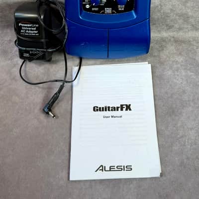 Alesis GuitarFX Multi Effects Pedal Early 2000s - Blue | Reverb