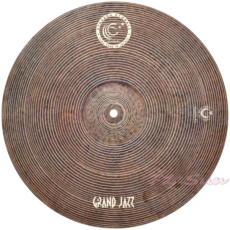 Ephesus Cymbals Grand Jazz Series 21" Heavy Crash | Reverb