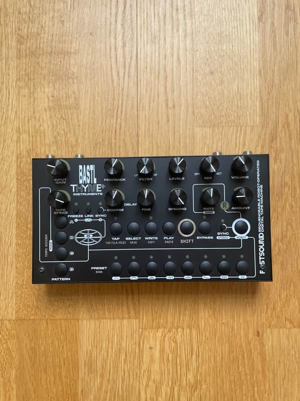 BASTL Instruments Thyme+ Digital Tape Machine - Black | Reverb