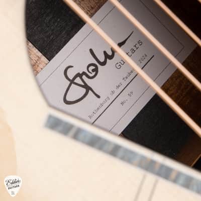 2024 Max Spohn OM-C 12 Fret - Swiss Moon Spruce & Figured Koa | Reverb