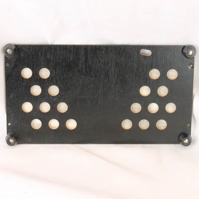 Accordion Part - Black Italian Accordion Back Plate GCF Mark | Reverb
