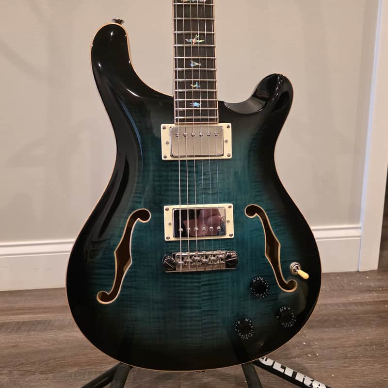 PRS SE Hollowbody II Piezo 2020 - Present Peacock Blue | Reverb