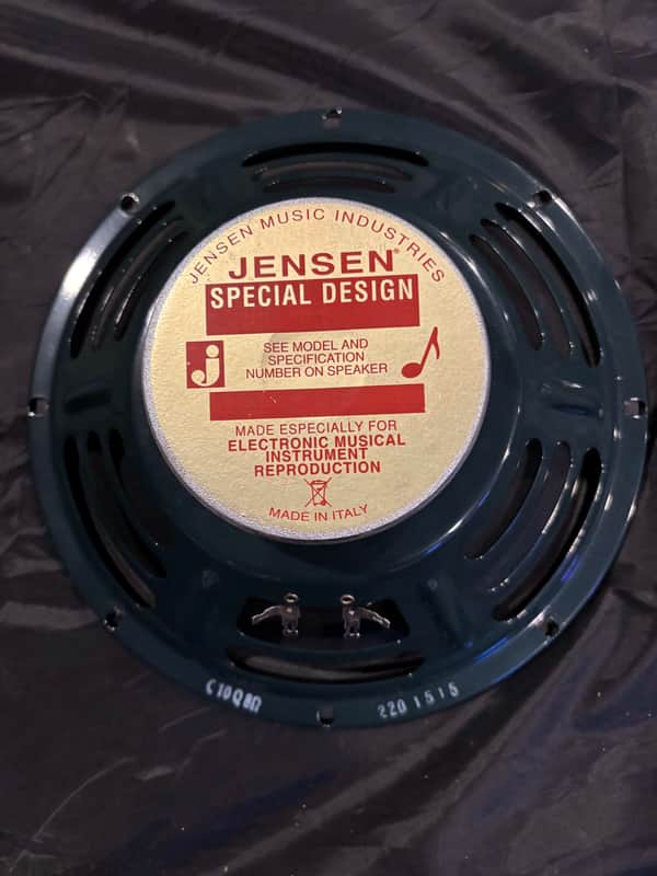 Jensen Italian-made Special Design C10Q 8 Ohm 10" Speaker: | Reverb