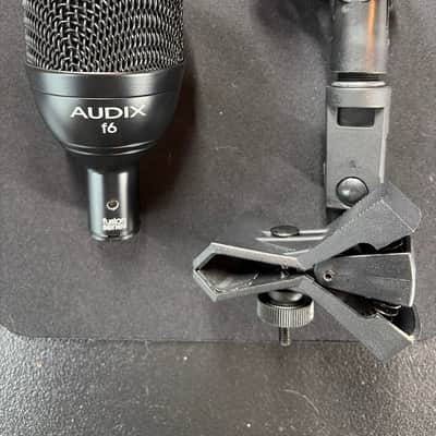 Audix F6 Hyper-Cardioid Dynamic Bass Drum Mic 2010s - Black | Reverb
