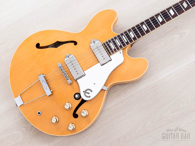 2006 Epiphone Elitist 1965 Casino Natural Revolution, | Reverb