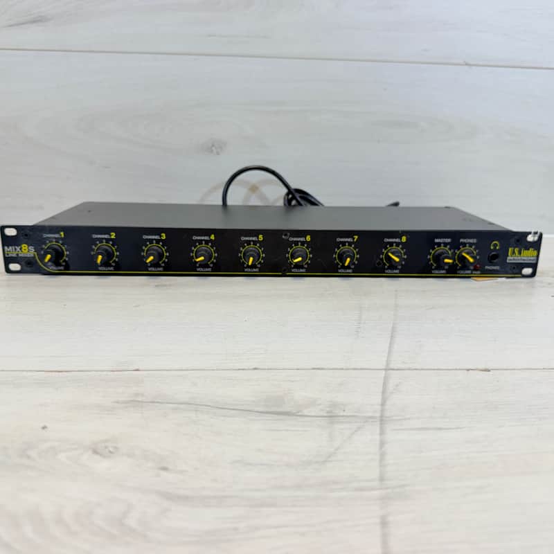 Whirlwind Mix 8S Eight Channel Line Mixer Rackmount Mixer | Reverb