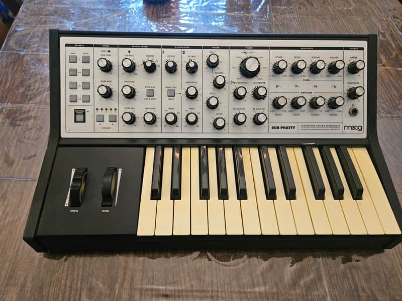 Moog Sub Phatty 2010s - Black | Reverb