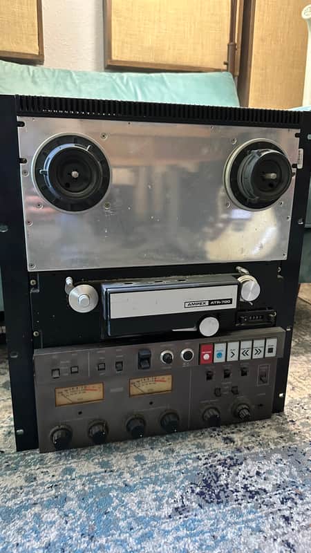 Ampex ATR-700 2-Track 1/4” Mastering Tape Machine - READ / | Reverb