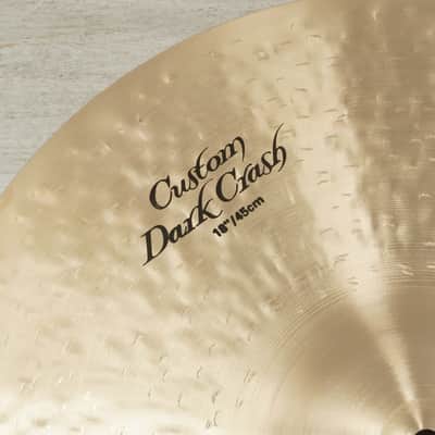 Used Zildjian K Custom Dark Crash Cymbal 18 - Inch | Reverb