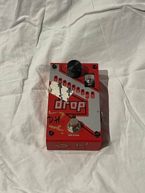 DigiTech Drop Compact Polyphonic Pitch-Shifter 2010s - Red - | Reverb