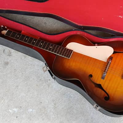 1960's Kay N-2 Archtop Acoustic Guitar w/ Case - Time Capsule | Reverb