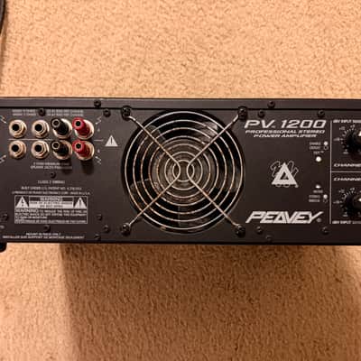 Peavey PV 1200 Professional 600W x 2 Stereo Power Amplifier | Reverb