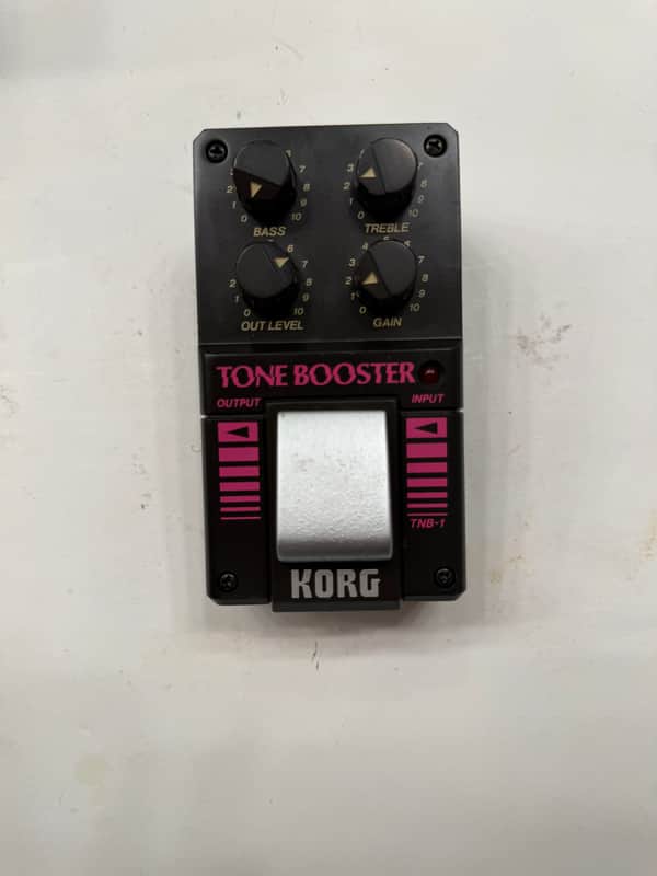 Korg TNB-1 Tone Booster Boost Rare Vintage Guitar Effect | Reverb