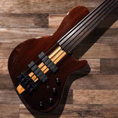 Sadowsky Customshop 24-Fret Single Cut 5-String - Fretless - | Reverb