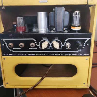 VALCO Oahu Yellow sunshine 1X8 Amplifier | Reverb