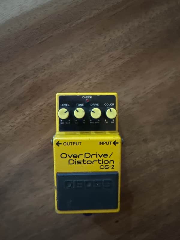 Boss OS-2 OverDrive/Distortion (Silver Label) 1990 - Present | Reverb