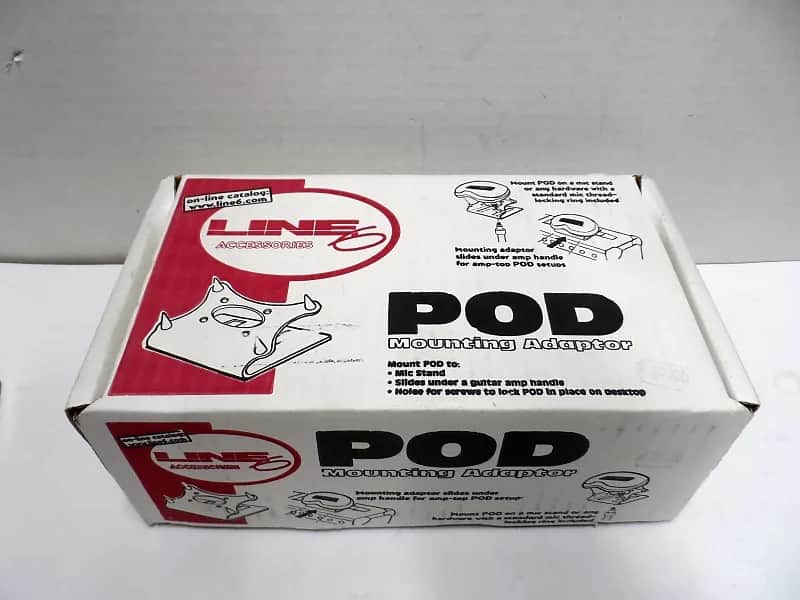 ULTRA RARE Original Line 6 POD XT PODXT Modeler Mount Adaptor | Reverb