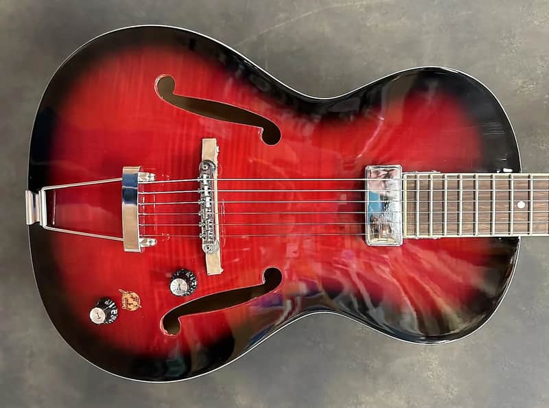 Framus Vintage Series 5/51 Studio - Burgundy Blackburst | Reverb