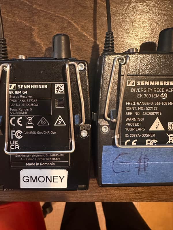 Sennheiser EW-300 G3 w/ two receivers | Reverb