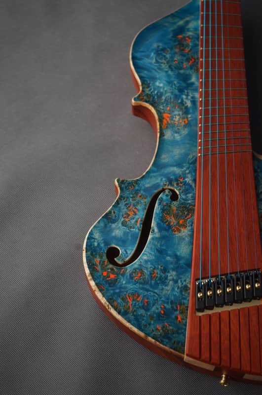 Stradi Symphony 7 — Lavafall 2023. 7-String custom shop | Reverb