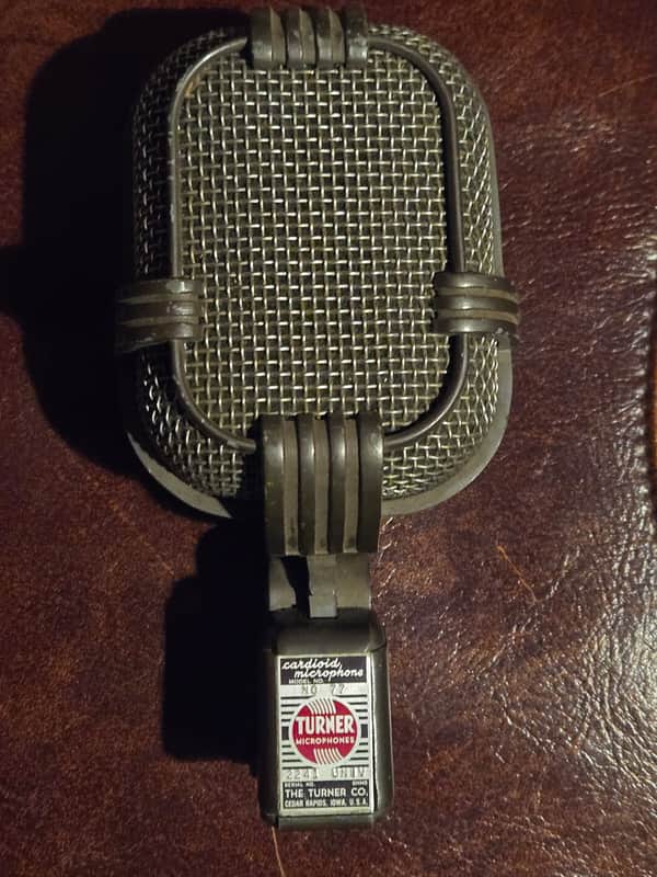 Vintage Turner 77 1940's ribbon/dynamic microphone | Reverb
