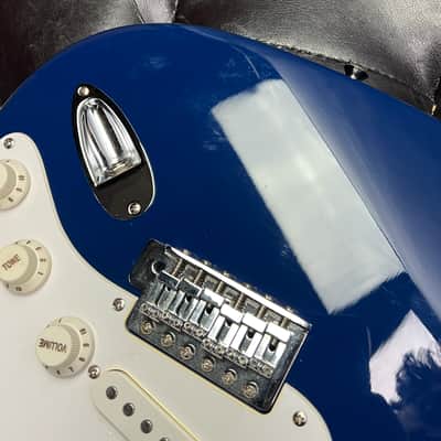 Squier Loaded Affinity Stratocaster Body Dark Blue | Reverb