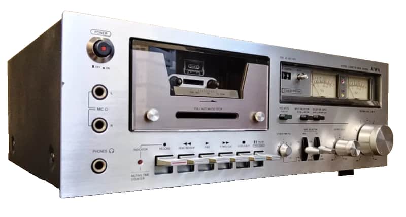 AIWA AD-6350 Rare Vintage Cassette Deck Japan 1978s Serviced | Reverb