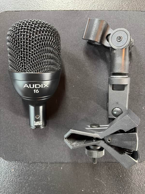 Audix F6 Hyper-Cardioid Dynamic Bass Drum Mic 2010s - Black | Reverb