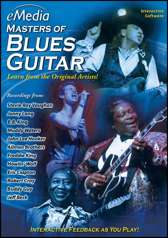 eMedia Blues Guitar Instruction Software | Masters of Blues | Reverb