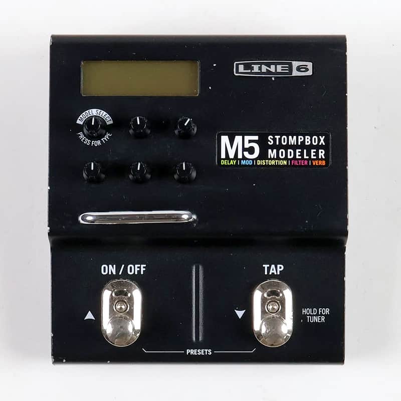 LINE 6 M5 STOMPBOX MODELER Multi Effects Pedal Guitar FX | Reverb