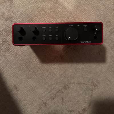 Focusrite Scarlett 2i2 4th Gen USB Audio Interface 2023 - | Reverb