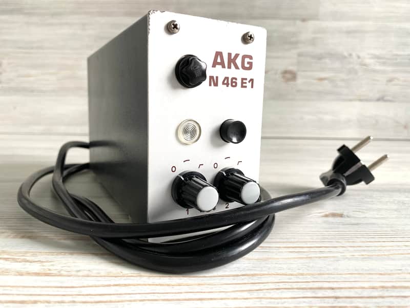 1976 AKG N46 E1 Power Supply 12V Phantom | Reverb
