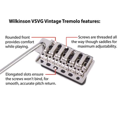 Wilkinson/Gotoh VSVG Vintage Tremolo Gold | Reverb