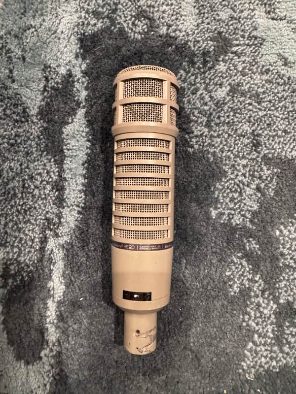 Electro-Voice RE20 Cardioid Dynamic Microphone 1968 - Present | Reverb