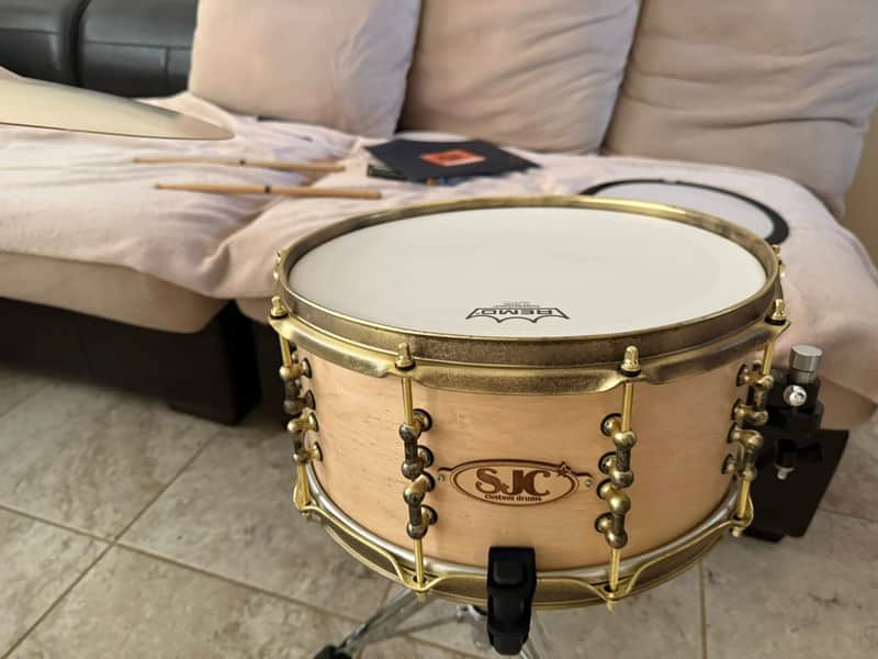 SJC Birdseye Maple Veneer on shell 2025 - Birdseye Maple | Reverb