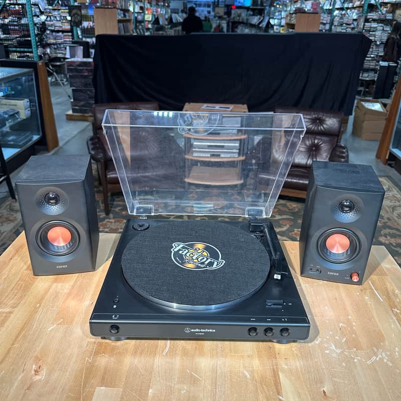 Audio-Technica AT-LP60X-BK -Package- Automatic Belt Drive | Reverb
