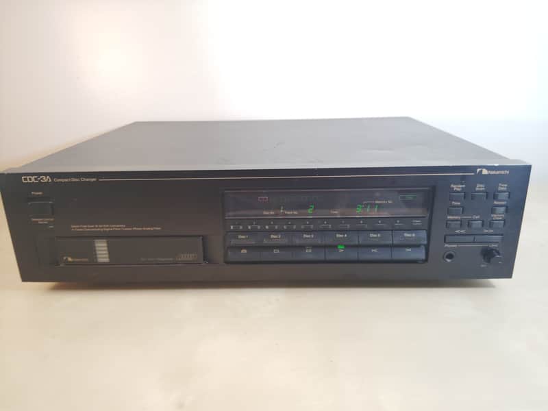 Nakamichi CDC-3A Compact Disc CD Player Tested Working w | Reverb