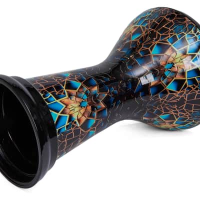 Arabic Darbuka Doumbek Drum, Black Mosaic, Deep Sound, | Reverb Canada