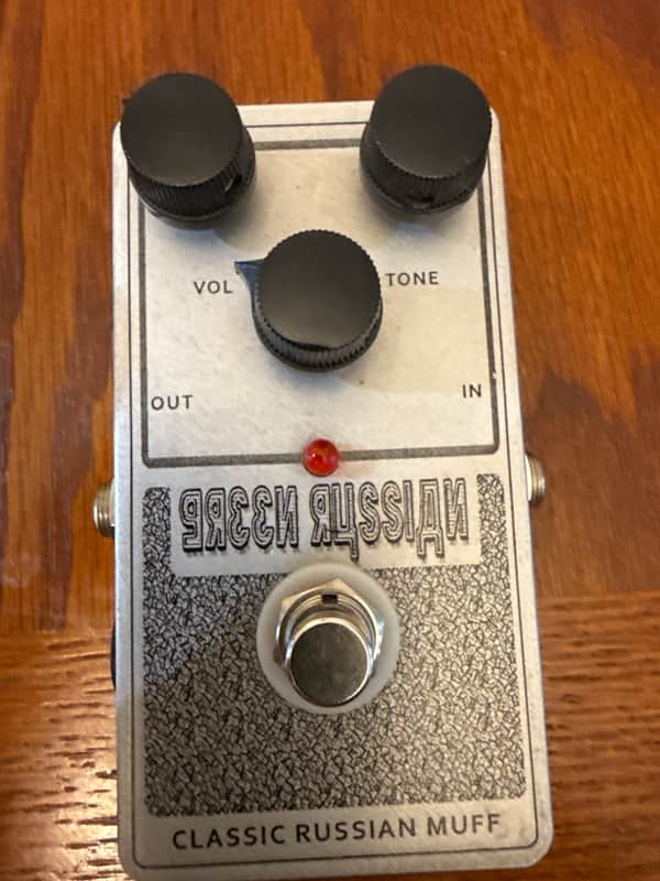 Big Knob Pedals Green Russian Fuzz 2022 - silver | Reverb