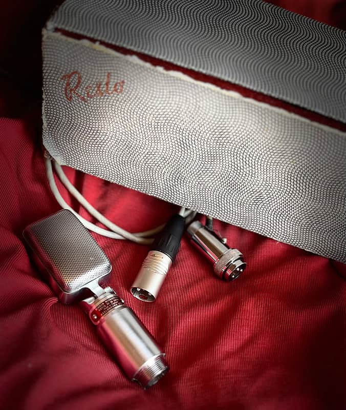 Vintage Reslo Ribbon Mic - Beatles | Reverb