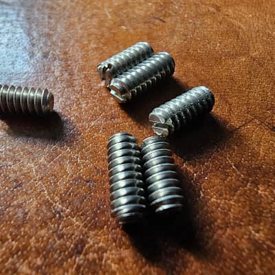 Music City Bridge Groove Master Saddles Set Screws Only | Reverb