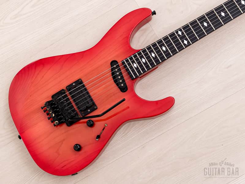 1980s ESP Custom Shop Vintage Superstrat “T. Shibahara” Pink | Reverb
